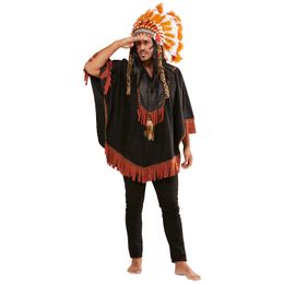 buttinette Poncho "Indianer" für Herren