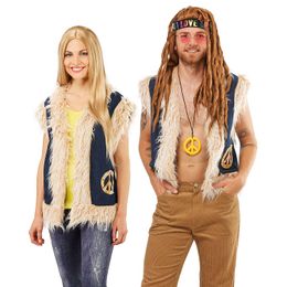 Exclusive Design by buttinette buttinette Hippie-Jeansweste unisex