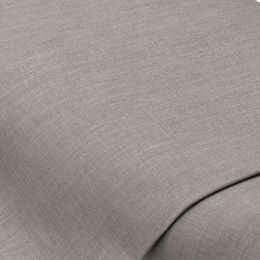 buttinette Hochwertiger Leinenstoff "Lino", taupe