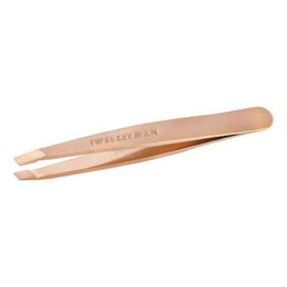 Tweezerman - Mini Slant Tweezer - Schräge Mini Pinzette - rose Gold Mini