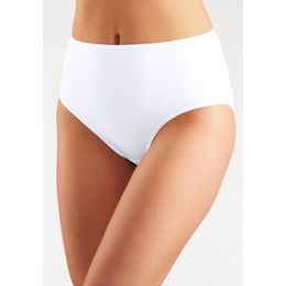 Petite Fleur Damen Hüftslip, weiß, Größe 32/34