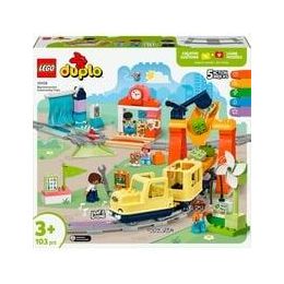 Lego 10428 DUPLO Town Gro&szlig;e interaktive Eisenbahn, Konstruktionsspielzeug