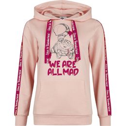 Alice im Wunderland Cheshire Cat - We're All Mad Kapuzenpullover multicolor in M 46988