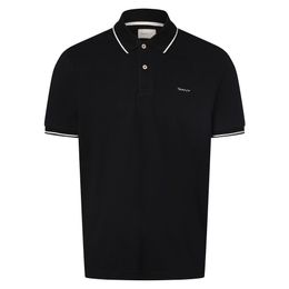 Gant Poloshirt 'Rugger' Herren Gr&ouml;&szlig;e XXXL schwarz / wei&szlig;