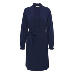 Cream Blusenkleid 'Venea' Damen Gr&ouml;&szlig;e 38 navy / dunkelblau Winterkleid