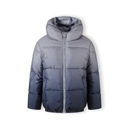 MINOTI Winterjacke Jungen Gr&ouml;&szlig;e 122/128 dunkelblau / grau
