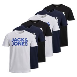Jack & Jones Jack & Jones Shirt Herren Gr&ouml;&szlig;e M blau / schwarz / wei&szlig;