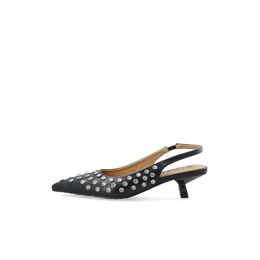 Bianco Pumps 'KRISTIN' Damen Gr&ouml;&szlig;e 39 schwarz / silber