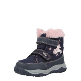 Dockers by Gerli Snowboots M&auml;dchen Gr&ouml;&szlig;e 25 navy / rosa / wei&szlig;