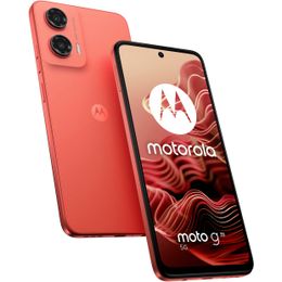 Motorola Smartphone "moto g35 5G" Mobiltelefone Gr. 128 GB, rot (guava red)