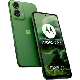 Motorola Smartphone "moto g35 5G" Mobiltelefone Gr. 128 GB, grün (leaf green)