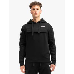 Lonsdale Herren Kapuzensweatshirt normale Passform RUSHEN