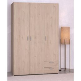 Parisot Kleiderschrank 3-t&uuml;rig "Daily 12" Jackson-Eiche