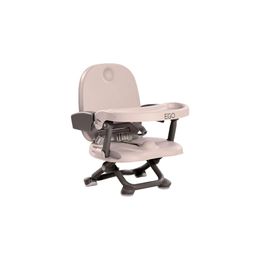 Lorelli Kinderstuhl Ego 2 in 1 Sitzerh&ouml;hung Boostersitz Tisch abnehmbar klappbar beige