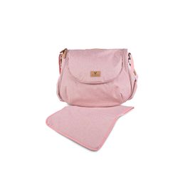 Cangaroo Wickeltasche Naomi Wickelunterlage, verstellbarer Gurt, Rei&szlig;verschluss rosa