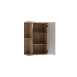 ByLiving Spiegelschrank NEBRASKA, Breite 60 cm, Artisan Eiche (Eiche-Optik)