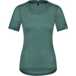 Shimano Woman's EVOLVE Terra Short Sleeve Jersey, Green