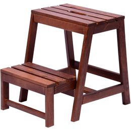 Dobar Multifunktions-Hocker, dunkelbraun