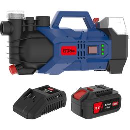 G&uuml;de G&uuml;de Akku Gartenpumpe GP 18-401-30