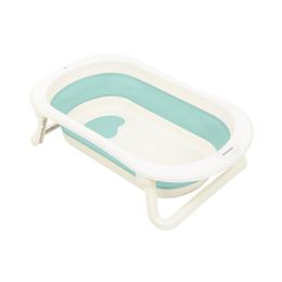 Kikkaboo Babybadewanne Fiji faltbar rutschfest Wasserablauf leicht zu reinigen gr&uuml;n