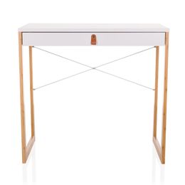 hjh LIVING Schreibtisch TAROLO II MDF, Bambus