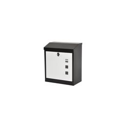 dazikemo Briefkasten Paketbox anthrazit/wei&szlig;