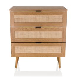 hjh LIVING Kommode BOHEO K Melaminharzbeschichtete Spanplatte