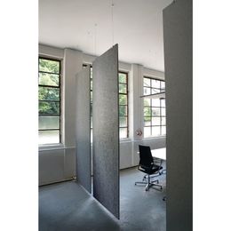 baffel panel-Set - Deckentr&auml;ger Odenwald Farbe: anthrazit, Gr&ouml;&szlig;e: 100x300x2,5cm