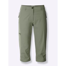 Funktionshose Casual Looks Gr. 36, Normalgrößen, grün (khaki) Damen Hosen