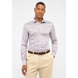 Langarmhemd Eterna "SLIM FIT" Gr. 38, Normalgrößen, braun (caramell) Herren Hemden