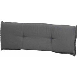 Madison Panama grau, Auflage zu Bank 110 cm 50% Baumwolle / 45% Polyester