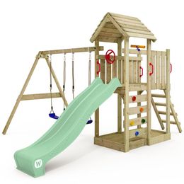 Spielturm Wickey MultiFlyer mit Holzdach