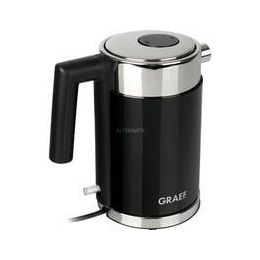 Graef Wasserkocher WK 402 schwarz/edelstahl, 1 Liter