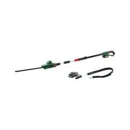Bosch Akku-Teleskop-Heckenschere UniversalHedgePole 18, 18Volt gr&uuml;n/schwarz, Li-Ionen Akku 2,0Ah, POWER FOR ALL ALLIANCE