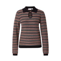 Vila Pullover 'DIVANA' Damen Größe L orange / rosa / schwarz / weiß