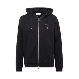 BALR. Zip-Up Hoodie male Black size XXL