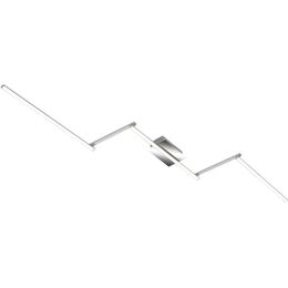 Briloner LED-Deckenleuchte 3501018 Alu-chrom, 24W, 2800lm, 3000K