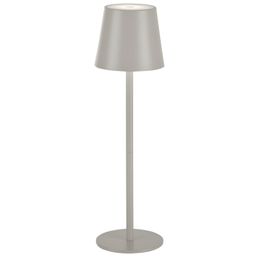 JUST LIGHT LED-Akku-Tischleuchte 19250-40 grau-beige, 2,5 W, 320 lm, 3000 K, IP54