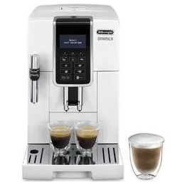 De'Longhi DE'LONGHI Kaffeevollautomat "Dinamica ECAM 350.35.W" Kaffeevollautomaten großer 1.8l Wassertank weiß