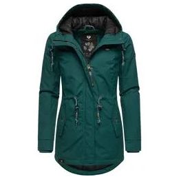 Winterjacke Ragwear "Monadis Black Label" Gr. XXL (44), grün (grasgrün) Damen Jacken stylischer Winterparka für die kalte Jahreszeit