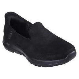 Slip-On Sneaker Skechers "GO WALK JOY" Gr. 43, schwarz Damen Schuhe Slipper, Freizeitschuh, Halbschuh mit Air-Cooled Memory Foam