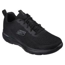 Sneaker Skechers "SUMMITS-TORRE" Gr. 44, schwarz (schwarz uni) Herren Schuhe Freizeitschuh, Trainingsschuh, Schnürschuh mit Memory Foam