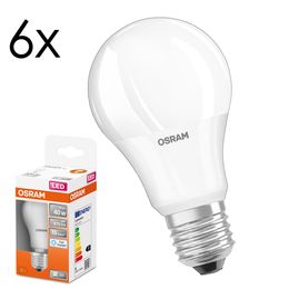 LEDVANCE LED E27 6er Set 4,9 Watt 6500 Kelvin 470 Lumen