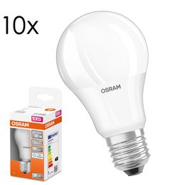 LEDVANCE LED E27 10er Set 4,9 Watt 6500 Kelvin 470 Lumen