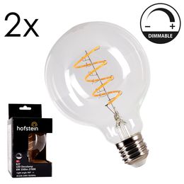 hofstein LED E27 2er Set 6 Watt 2700 Kelvin 350 Lumen