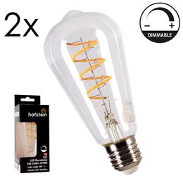 hofstein LED E27 2er Set 6 Watt 2700 Kelvin 350 Lumen