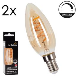 hofstein LED E14 2er Set 4 Watt 2200 Kelvin 220 Lumen