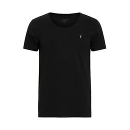 AllSaints T-Shirt 'FARIS' Herren Gr&ouml;&szlig;e M schwarz / wei&szlig;