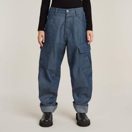 G-Star Raw Cargo 3D Boyfriend Hose - Dunkelblau - Damen