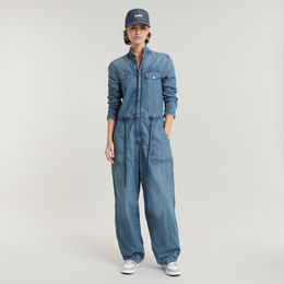 G-Star Raw Cocoon Jumpsuit - Mittelblau - Damen